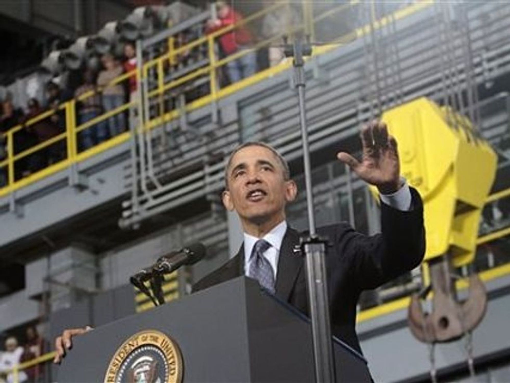 WATCH: Obama Slams House For Sequester At Event With GOP Congressman ...