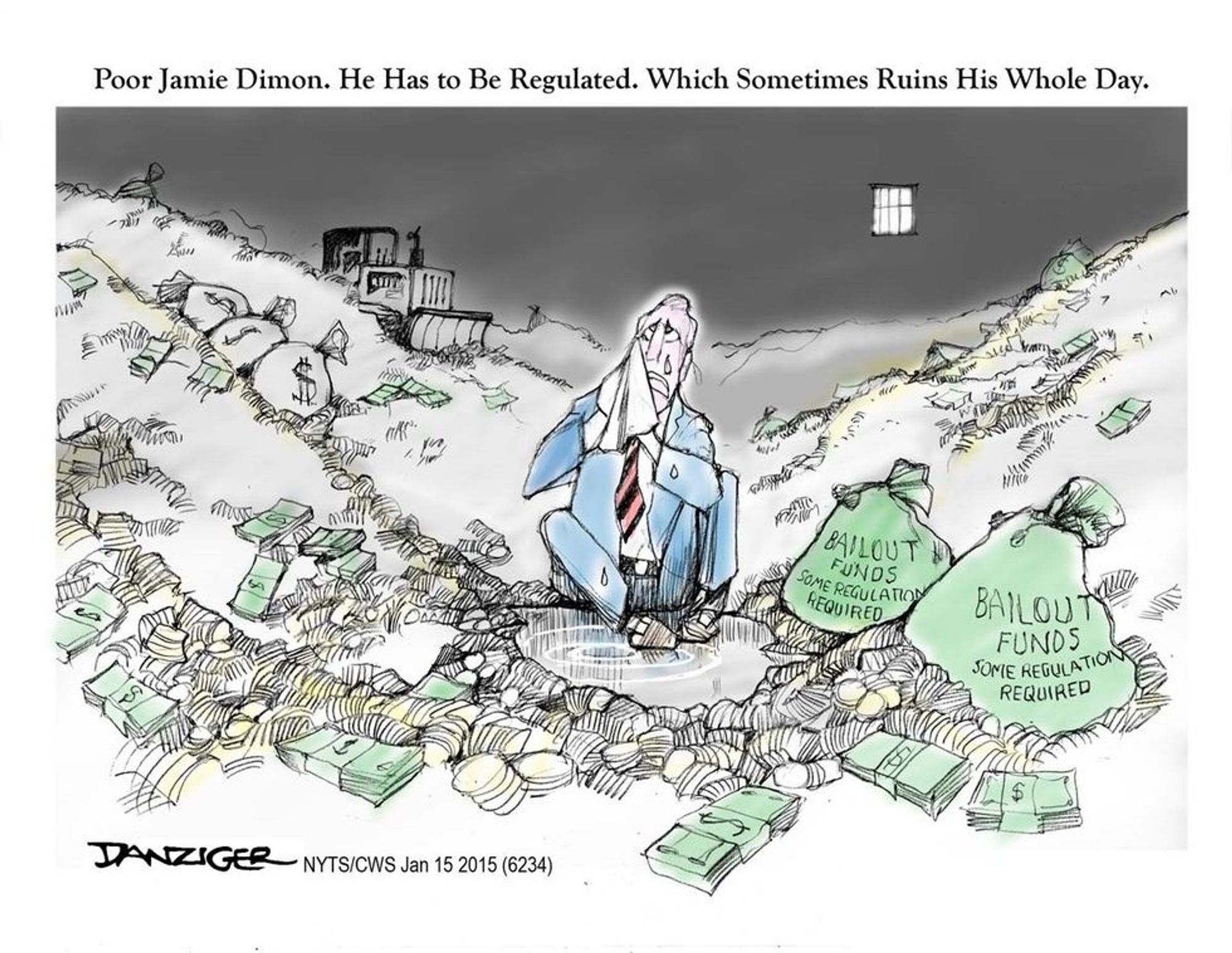Cartoon: Poor Jamie Dimon - National Memo
