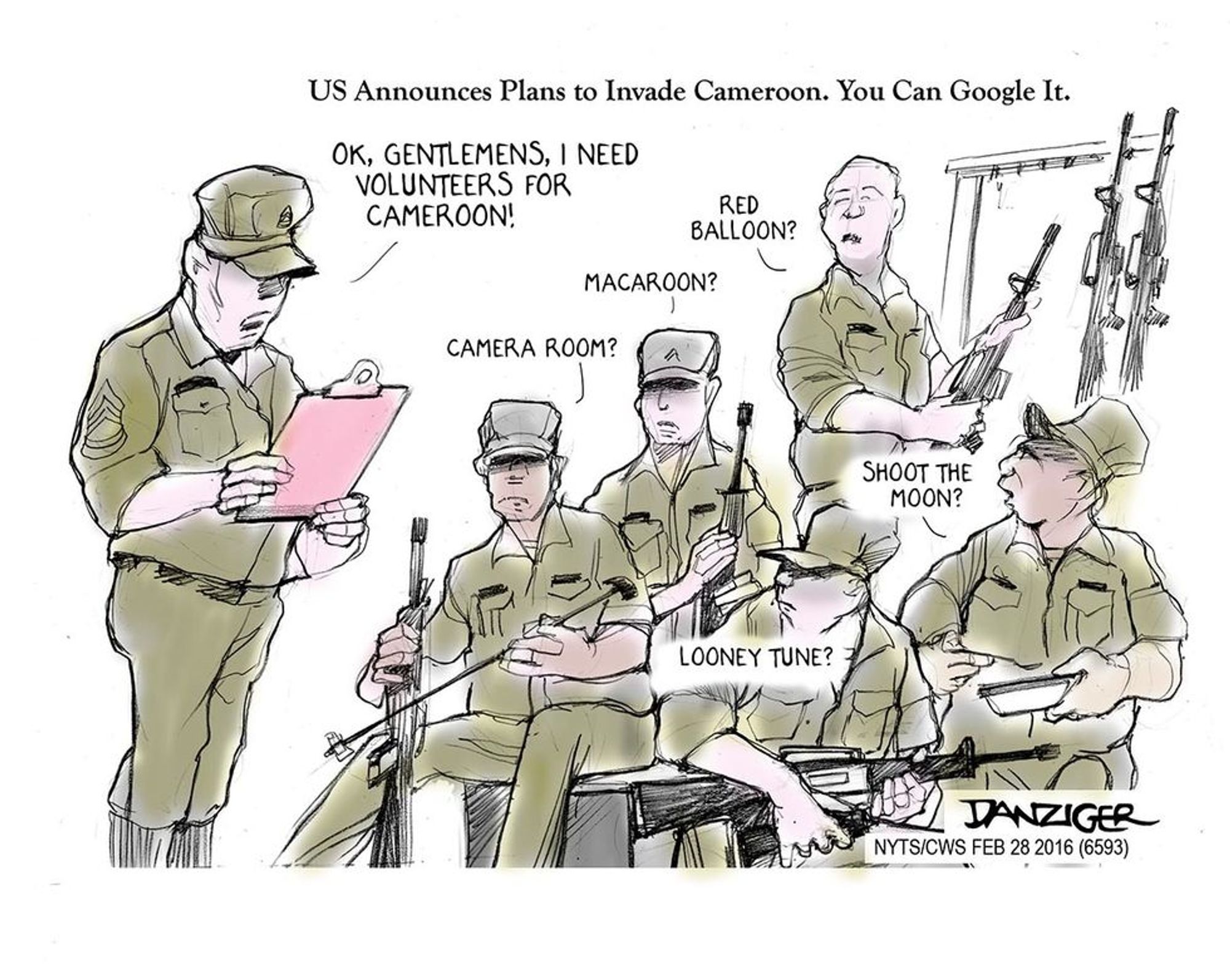 Cartoon: A New Invasion! - National Memo